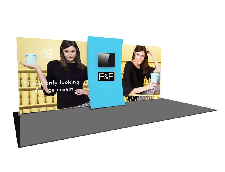 Exhibition Stands UK | Exhibition Backdrop | Backwall